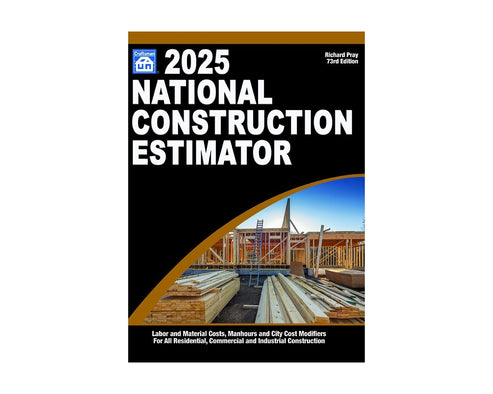 2025 National Construction Estimator Book - Authentic Craftsman ...
