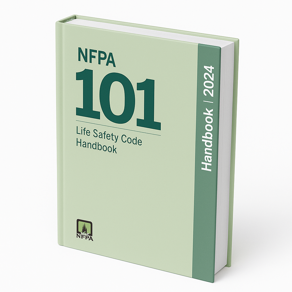 2024 NFPA 101 Life Safety Code Handbook - Authentic NFPA Publication - Official Hardcover Direct ...