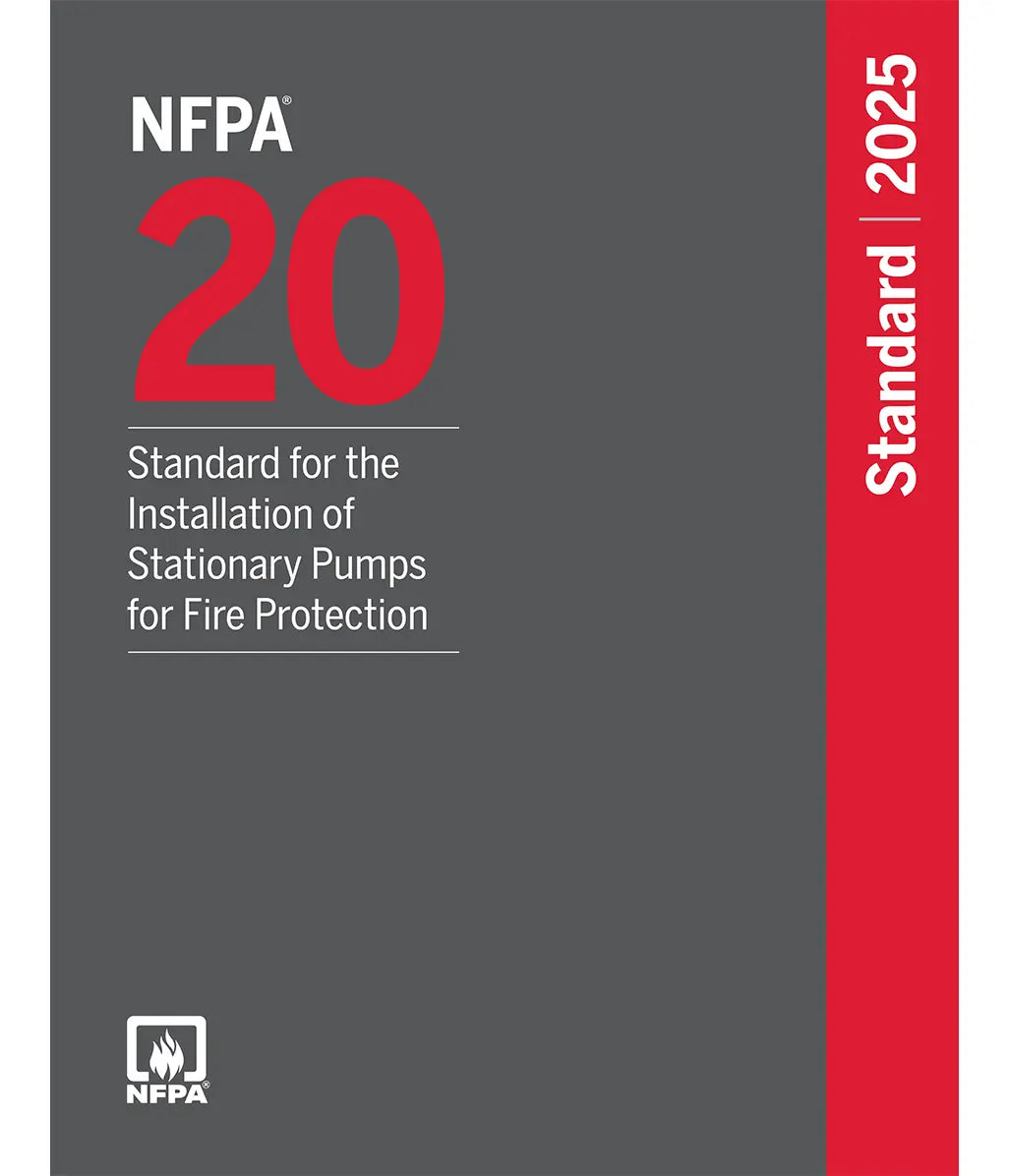 2025 NFPA 20 Standard for the Installation of Stationary Pumps for Fire ...